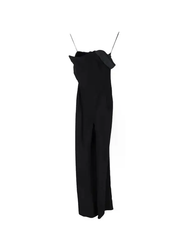 Roland Mouret Sleeveless Wide-leg Jumpsuit - Black
