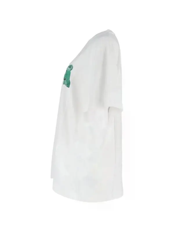 Palm Angels Printed Short-sleeve T-shirt - White
