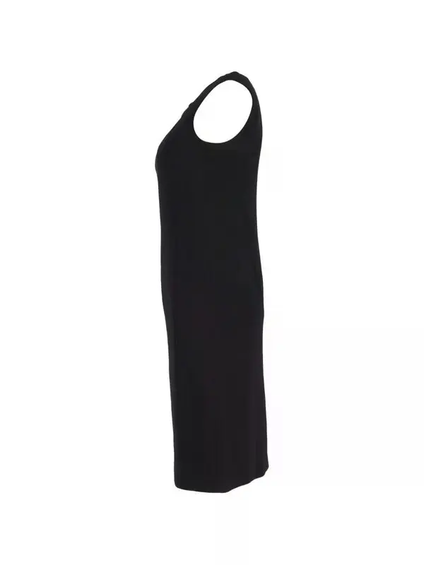 Max Mara Sleeveless Shift Midi Dress