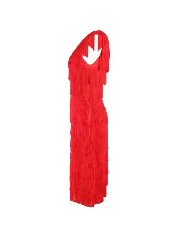 Stella McCartney Emma Fringed Midi Dress