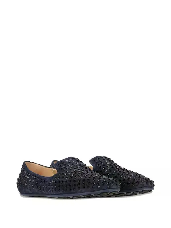 JIMMY CHOO Studded Loafers