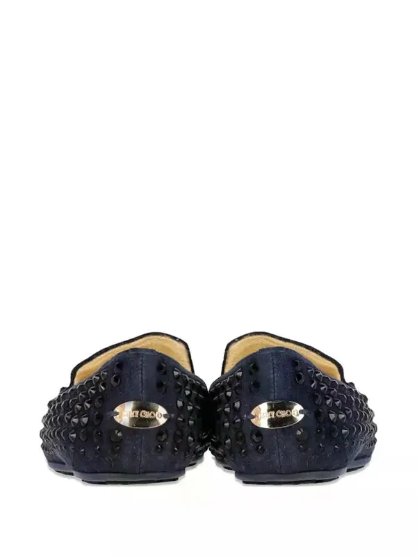 JIMMY CHOO Studded Loafers