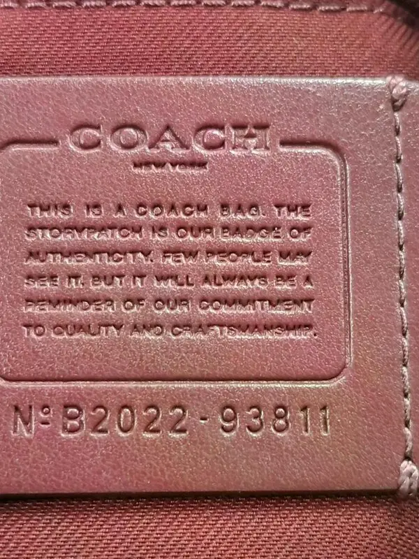 COACH Leather Tote Bag