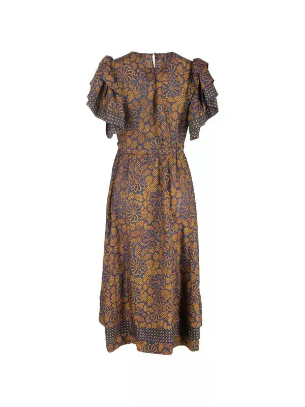 Ulla Johnson Floral-pattern Midi Dress