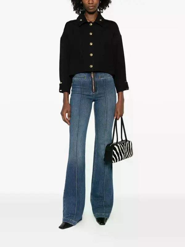 Elisabetta Franchi Zip-front Trousers