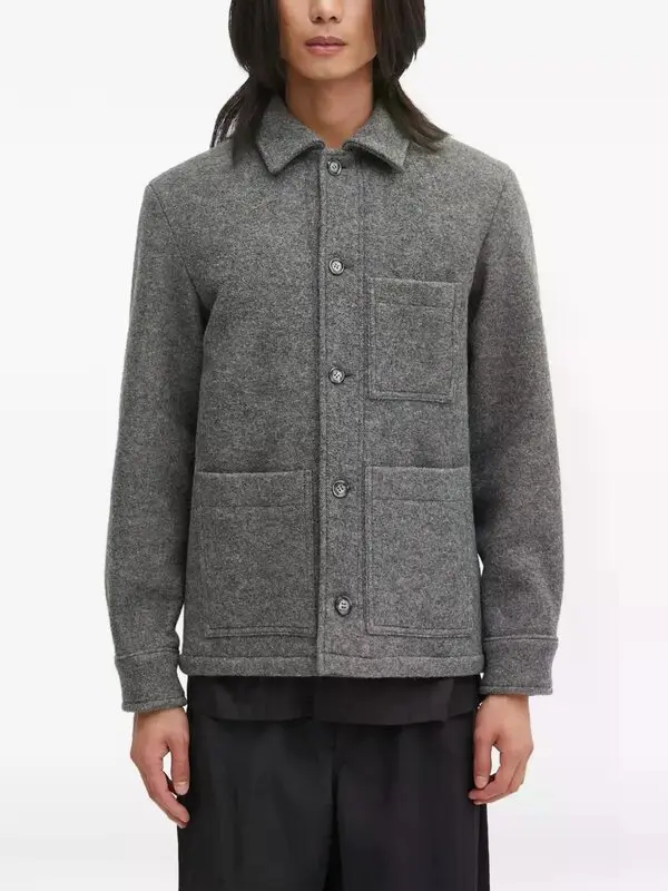 A.p.c. Button-fastening Shirt Jacket