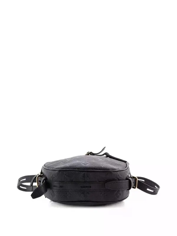LOUIS VUITTON Boite Chapeau Souple Bag Monogram Empreinte Leather Mm - Black