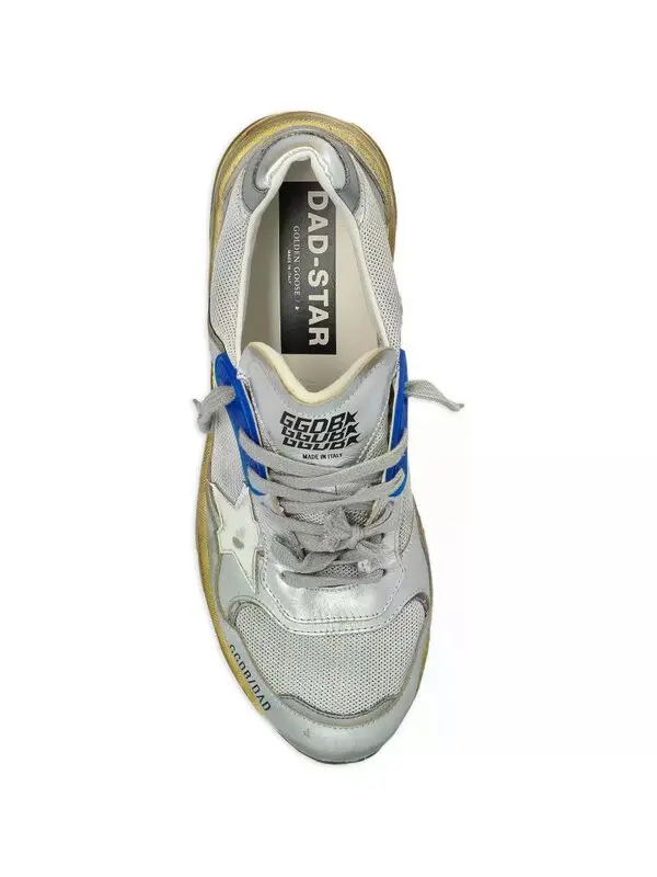 GOLDEN GOOSE Dad-star Sneakers - Silver