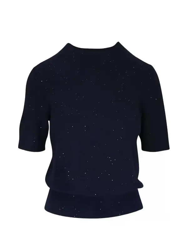 Akris Short-sleeve Knitted Sweater