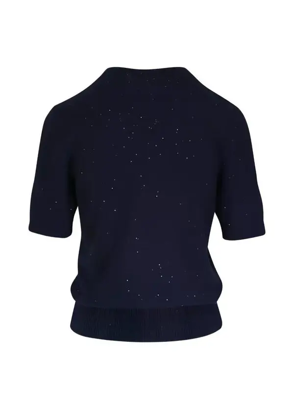 Akris Short-sleeve Knitted Sweater