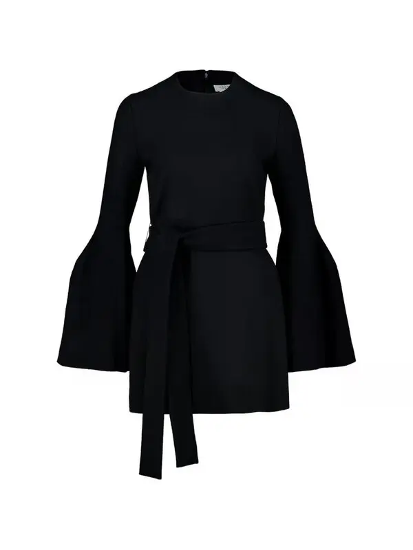 Gabriela Hearst Shadon Bell-sleeve Tunic Blouse