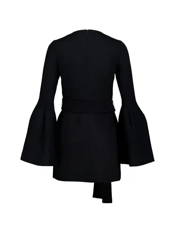 Gabriela Hearst Shadon Bell-sleeve Tunic Blouse