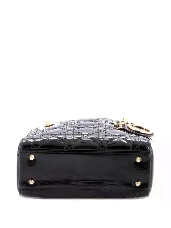 Dior Lady Cannage Quilt Mini Satchel