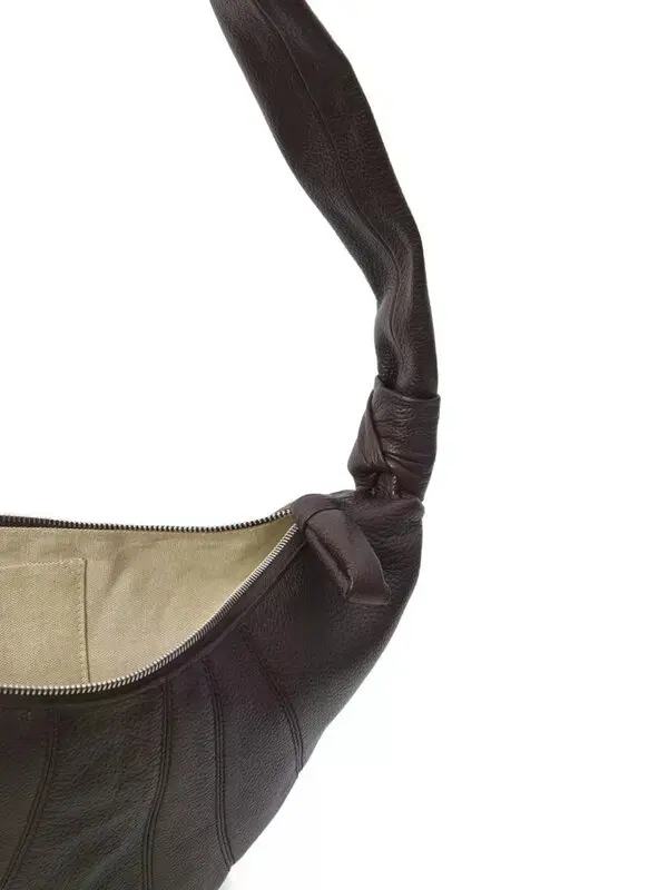 LEMAIRE Medium Stitched Grained Croissant Bag