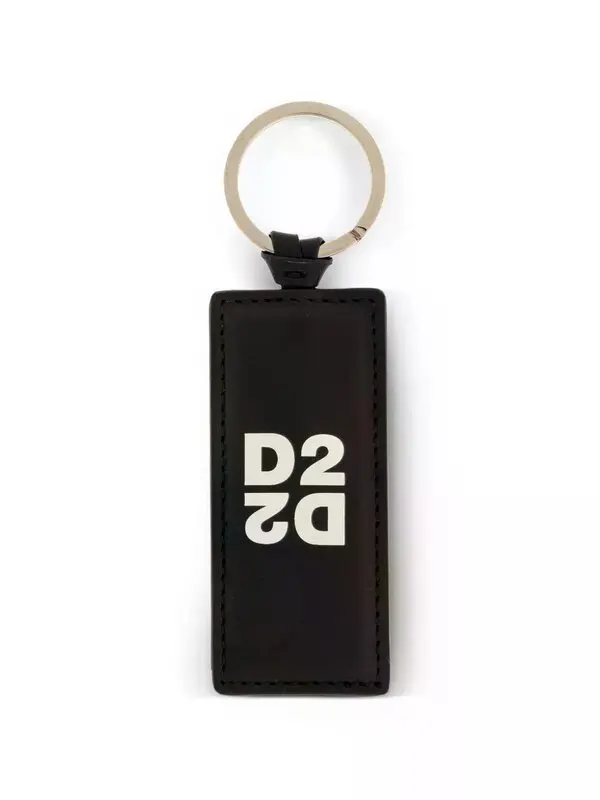 Dsquared2 Logo-print Wallet And Keyring Set