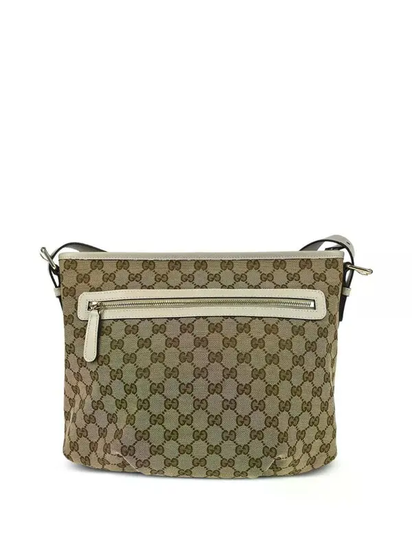Gucci 1990-2000s Gg Canvas Shoulder Bag