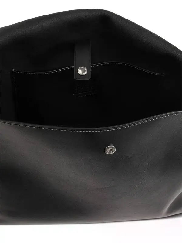 COACH Ludlow Leather Messenger Bag - Black