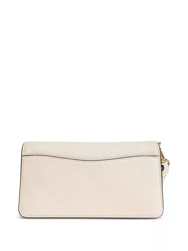 COACH Tabby C-plaque Detachable-chain Crossbody Bag - White