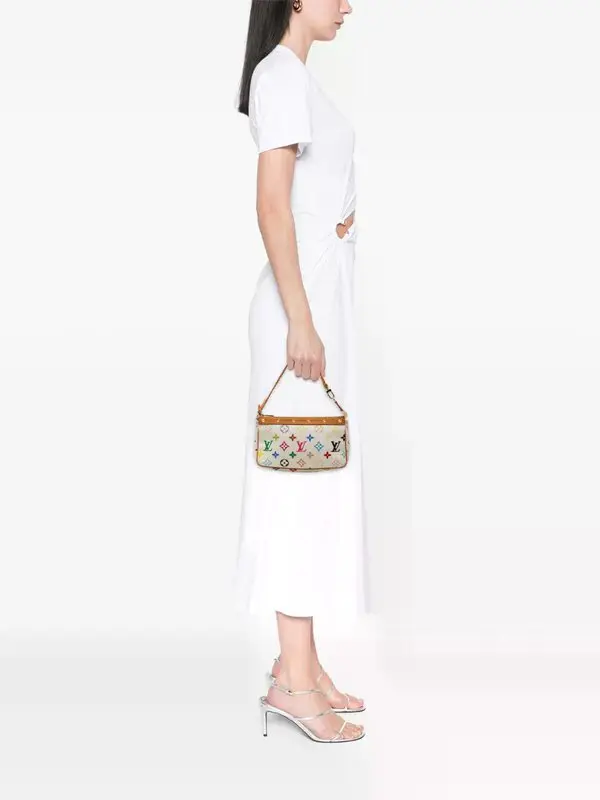 LOUIS VUITTON 2003 Monogram Multicolore Pochette Accessoires Shoulder Bag
