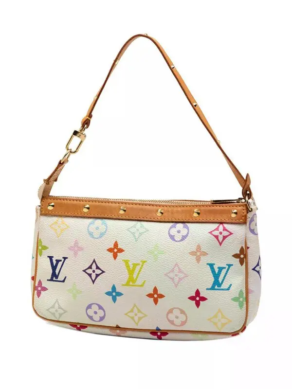 LOUIS VUITTON 2003 Monogram Multicolore Pochette Accessoires Shoulder Bag