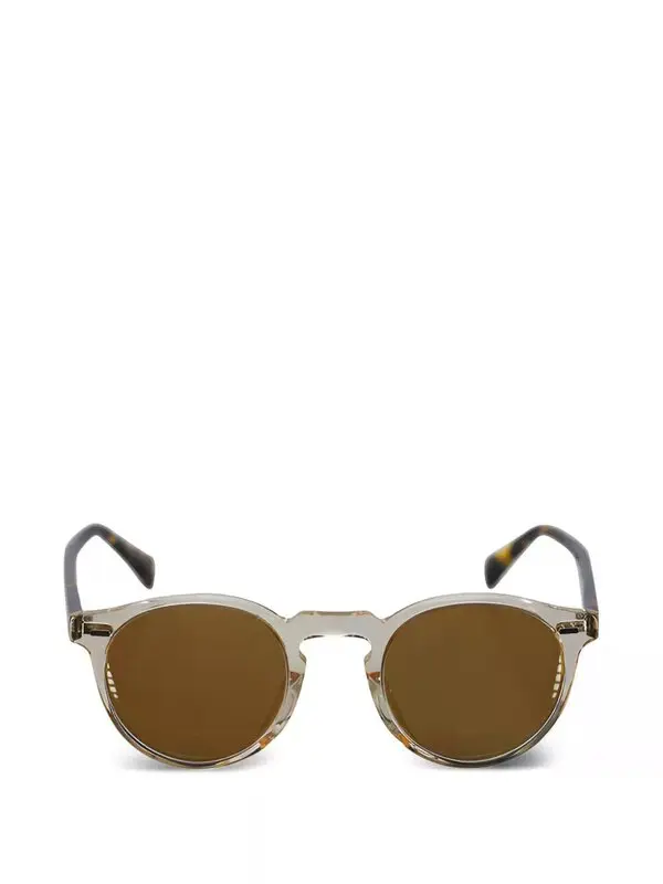 Oliver Spencer Round Frame Sunglasses - Neutrals