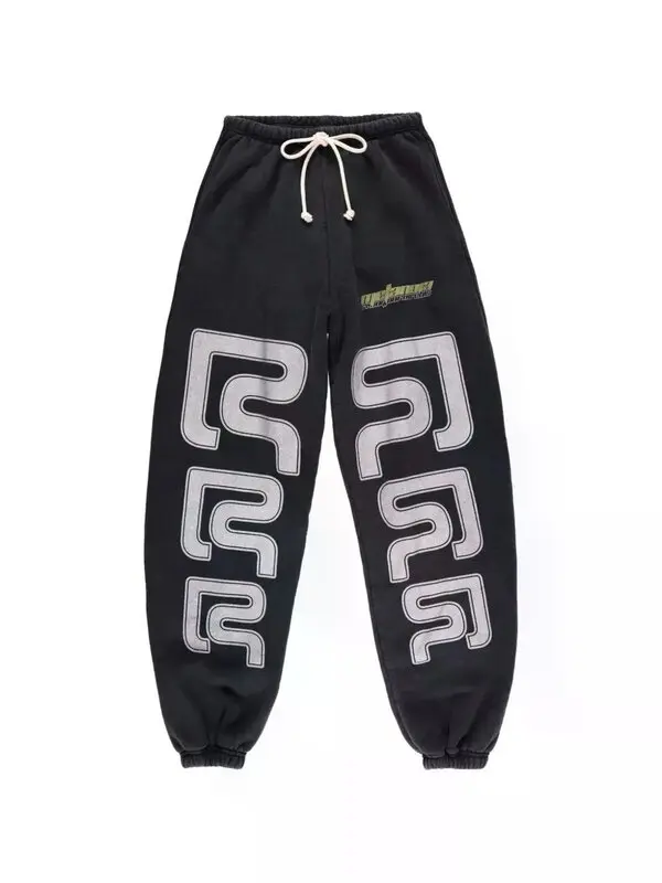 RRR123 R Sweat Drawstring-fastening Track Pants
