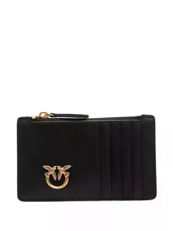 Pinko Zip Logo Wallet - Black