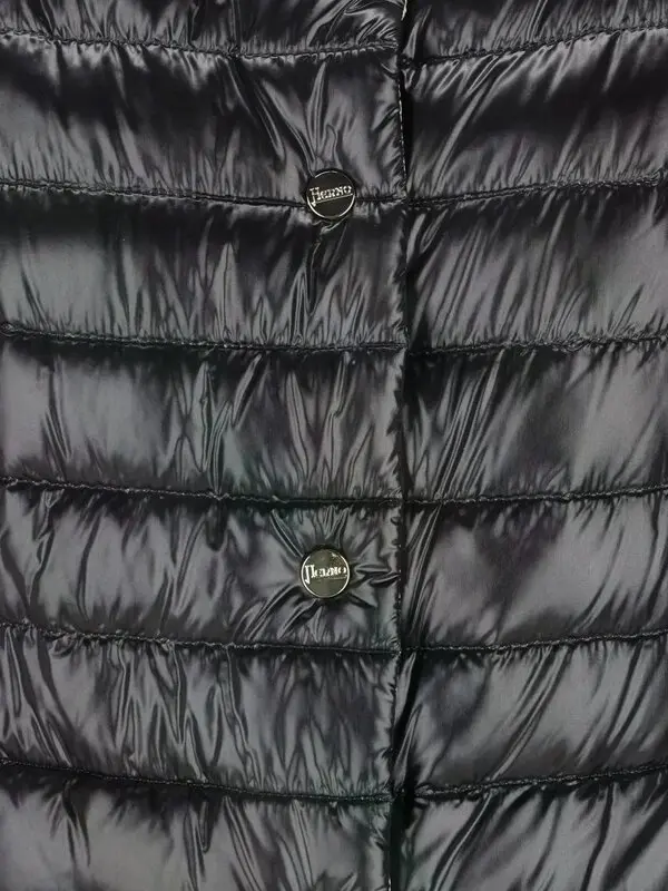 Herno Button Quilted Jacket - Grey