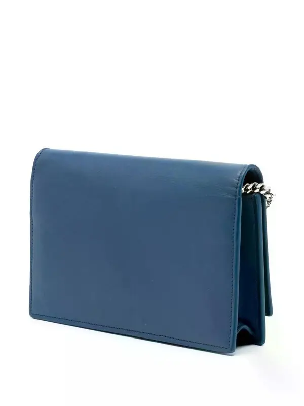 Saint Laurent 2017 Monogram Kate Tassel Crossbody Bag - Blue