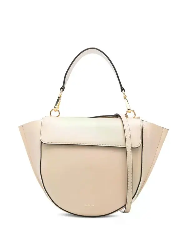 WANDLER Small Hostensia Top-handle Shoulder Bag - Neutrals