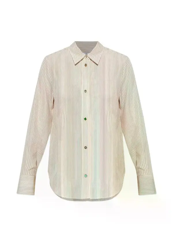 Paul Smith Striped Shirt - Neutrals