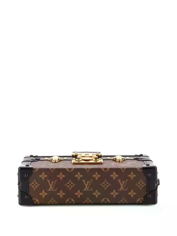 LOUIS VUITTON Petite Malle East West Shoulder Bag Monogram Canvas