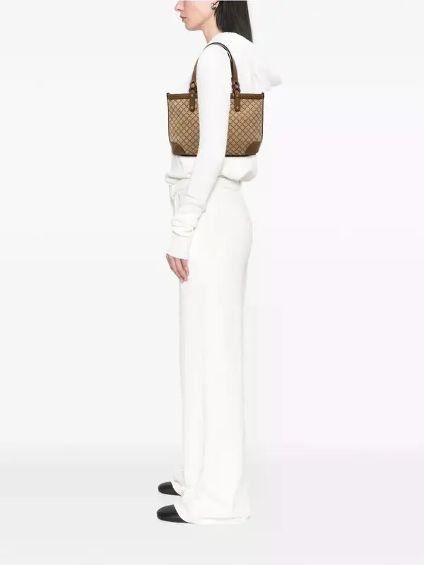 Gucci Diamante Canvas Craft Tote Bag