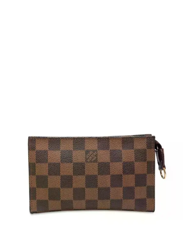 LOUIS VUITTON Damier Ebene Marais Pouch 1990-2020