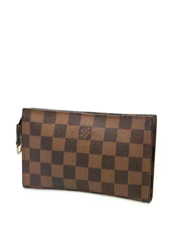 LOUIS VUITTON Damier Ebene Marais Pouch 1990-2020
