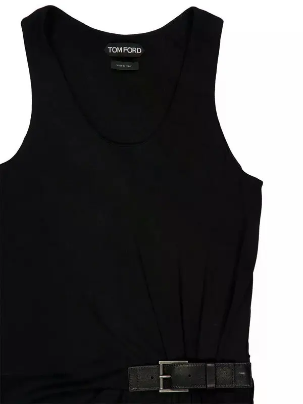 TOM FORD Belted Midi Dress