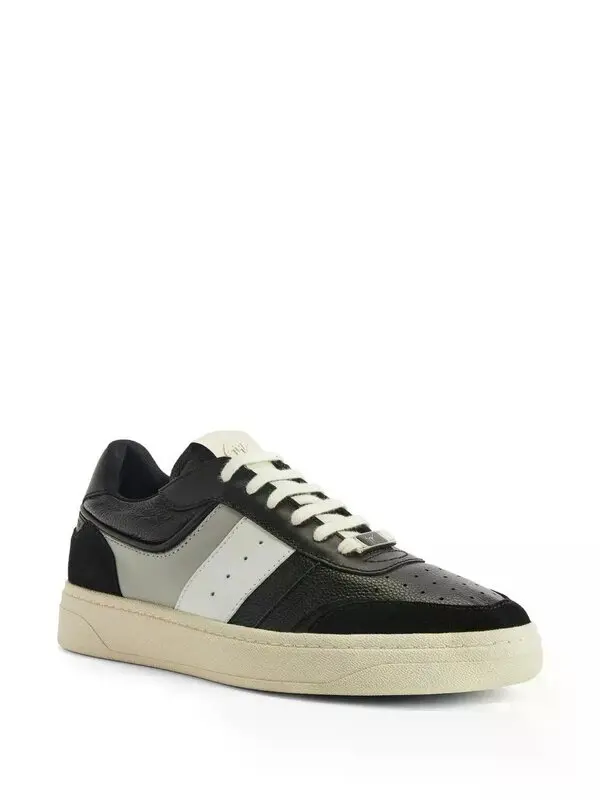 GIUSEPPE ZANOTTI Lace-up Low-top Sneakers - Black