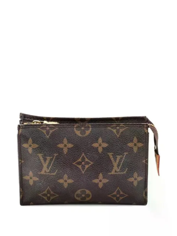 LOUIS VUITTON Toiletry 15 Pouch Monogram Canvas - Brown