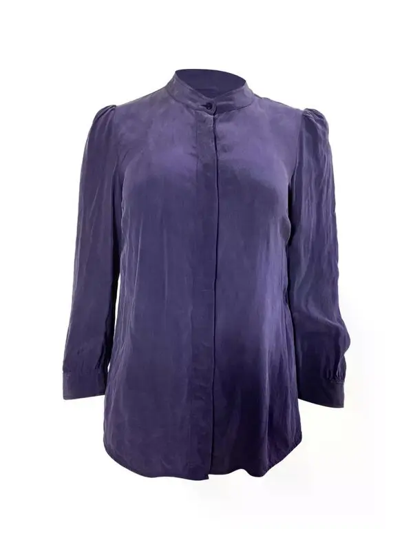 Chloé Long-sleeve Silk Blouse