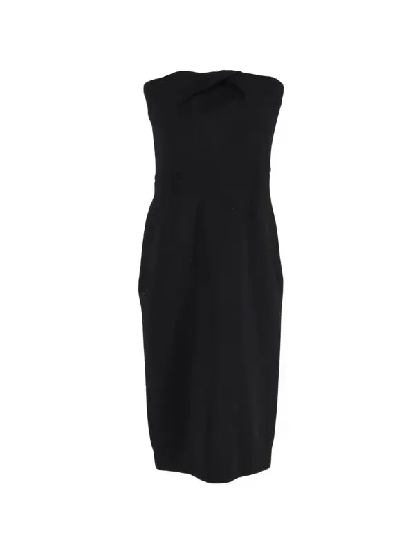 Roland Mouret Strapless Midi Dress