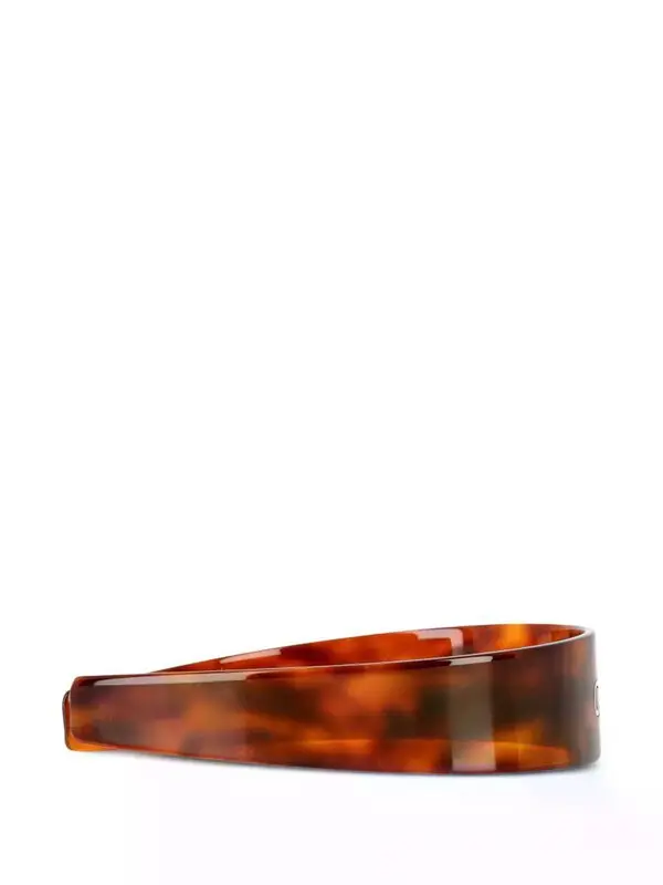 Celine Tortoiseshell Logo Headband