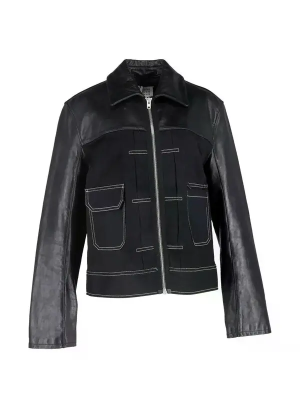 MAISON MARGIELA Zip-up Panelled Jacket