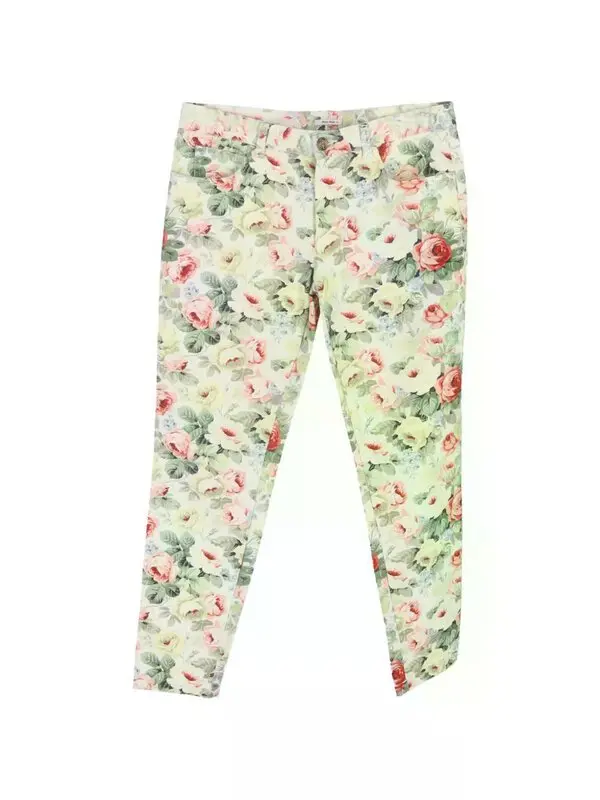 Miu Miu Floral-print Trousers