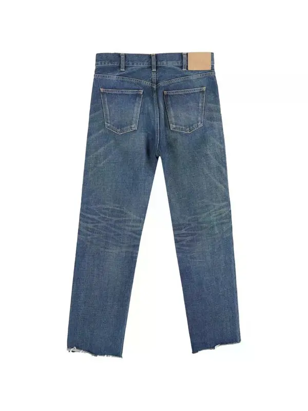 Celine Button-fastening Straight-leg Jeans
