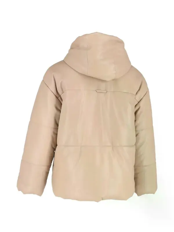 Nanushka Button-down Hooded Jacket
