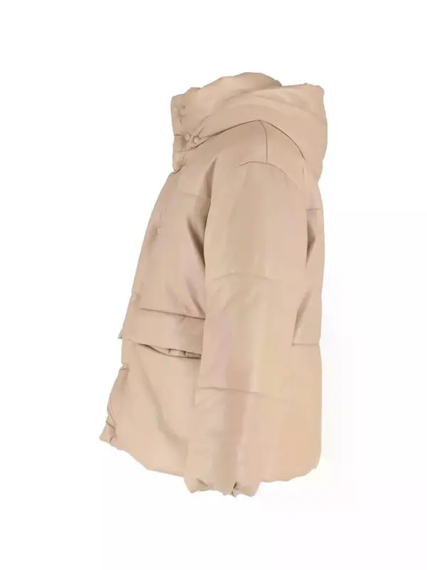 Nanushka Button-down Hooded Jacket