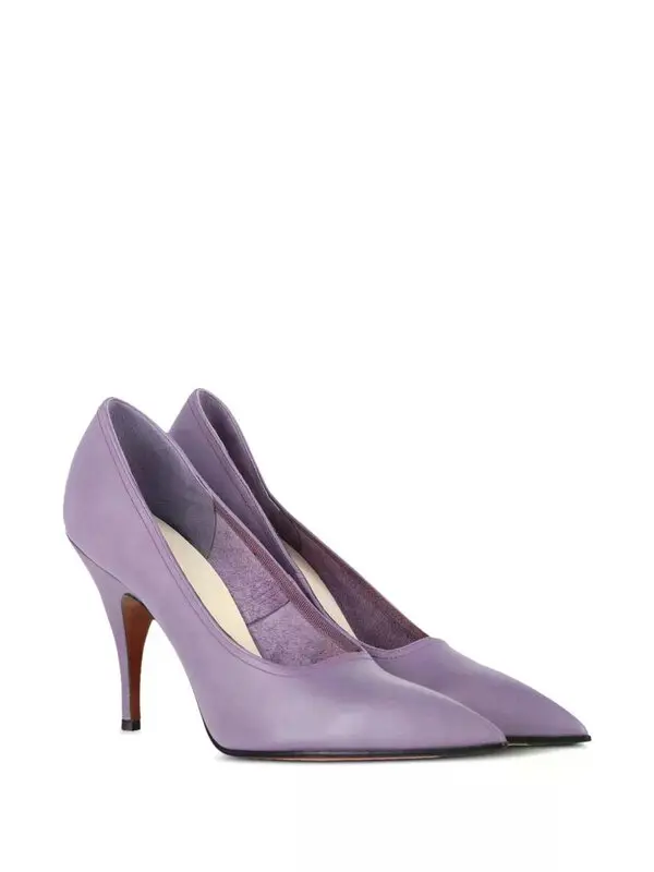 Victoria Beckham Pointed-toe Leather Pumps