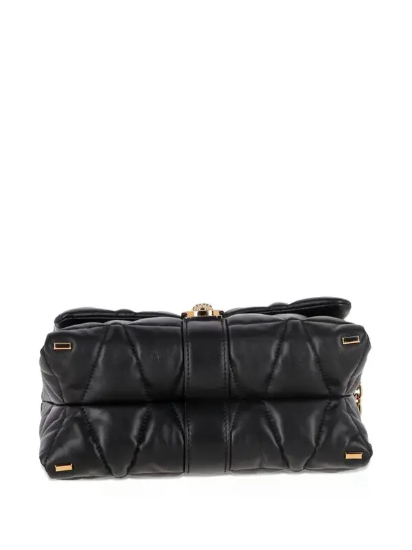 Versace Kleio Quilted Medusa Shoulder Bag