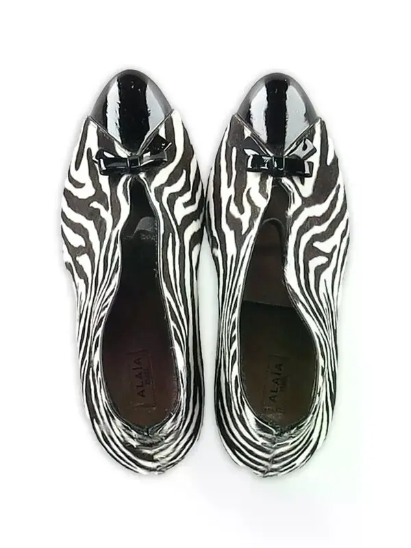 Alaïa Zebra-print Pony Hair Boots