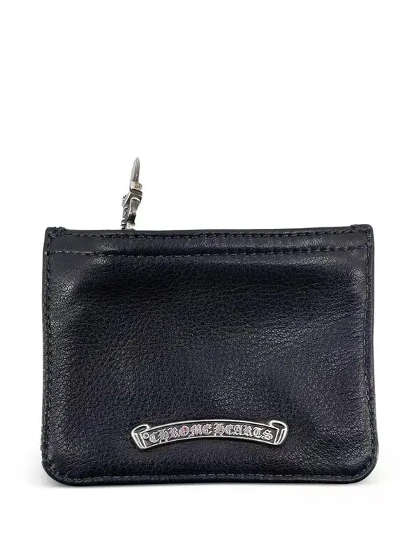 Chrome Hearts Dagger Zip Coin Pouch